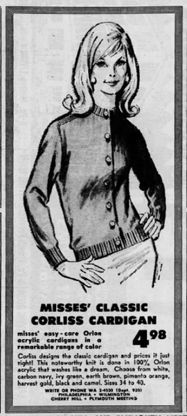 60s Cardigan in Golden Ochre Mustard Yellow Vintage Sweater - med, lg ...