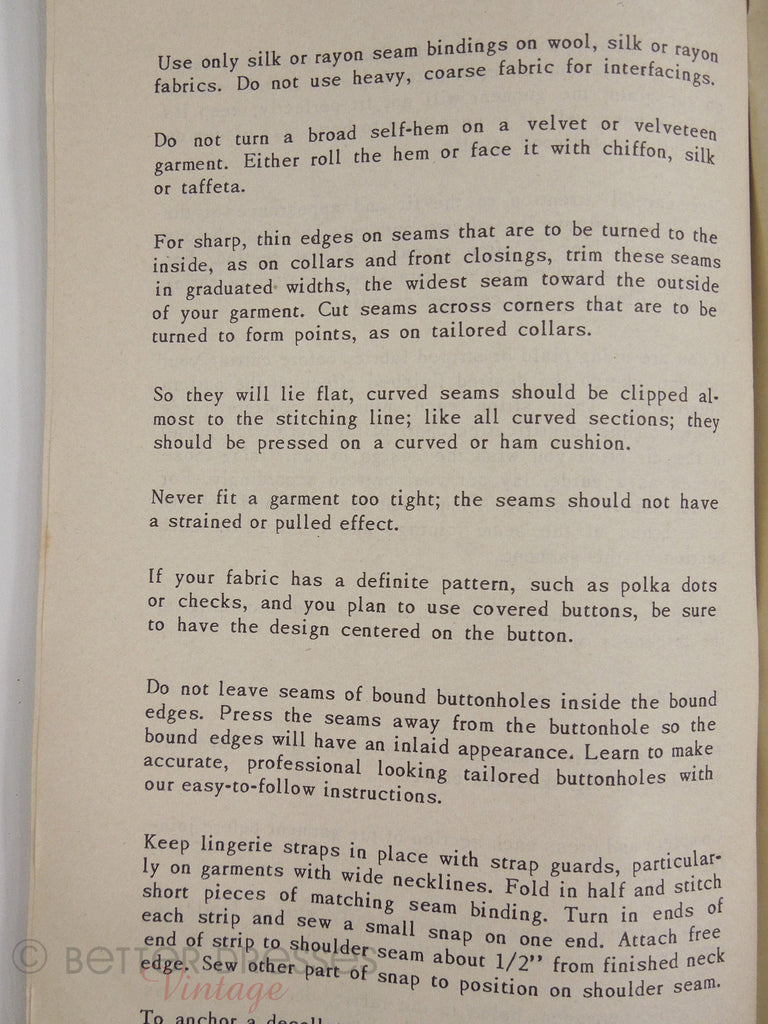 50s Spadea Patterns Book 12-13X from 1958 – Better Dresses Vintage