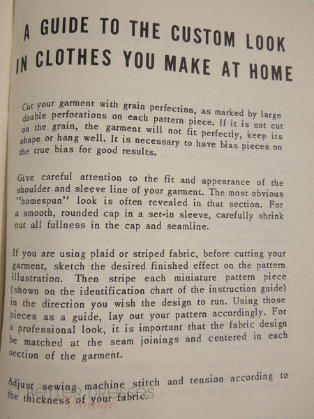 50s Spadea Patterns Book 12-13X from 1958 – Better Dresses Vintage